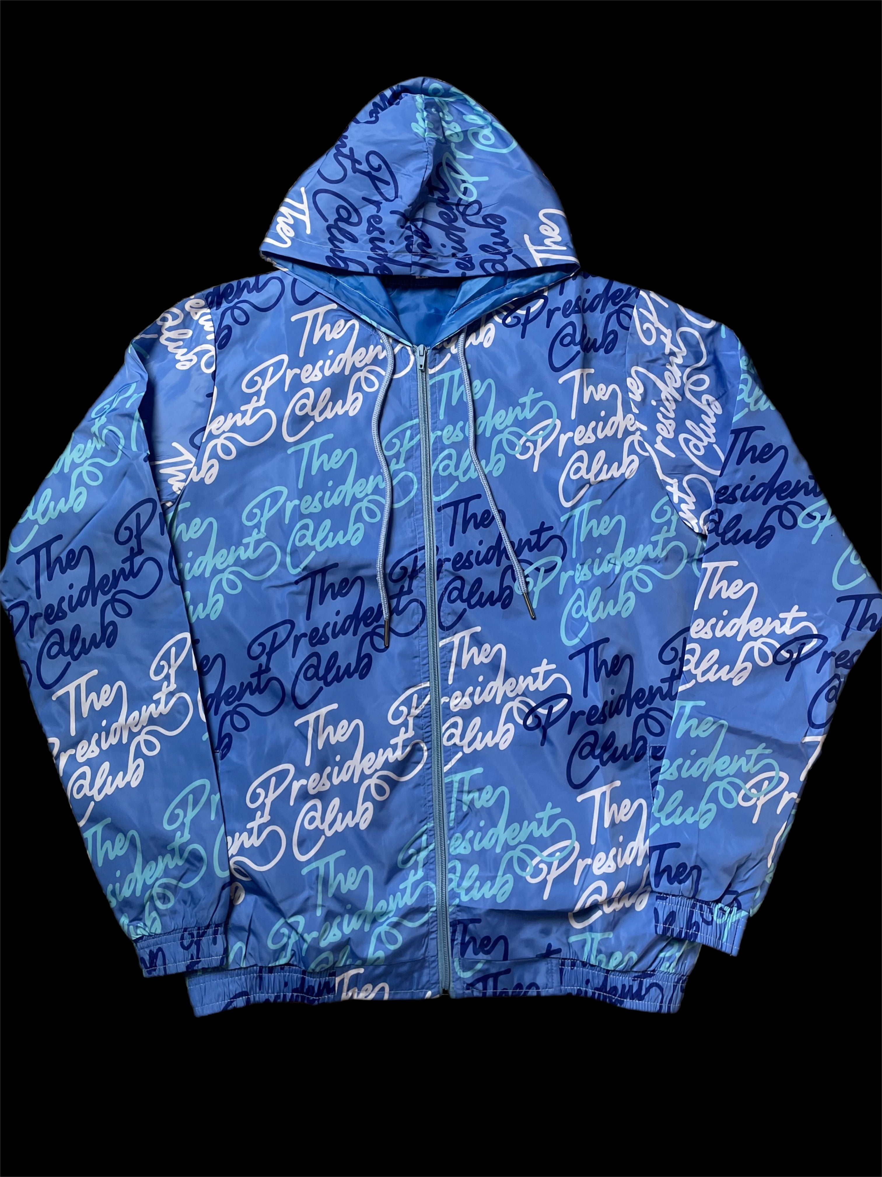 BLUE TPC ALL OVER JACKET – The Presidents Club